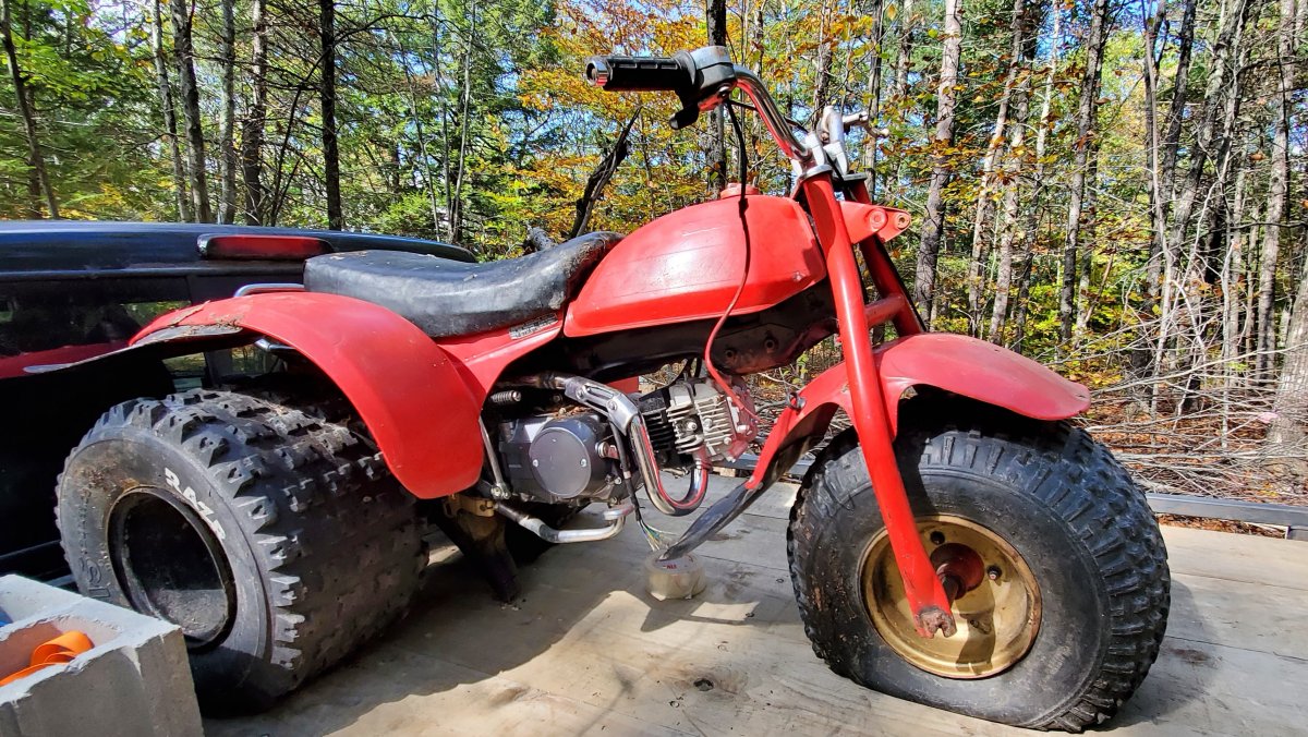 1980 honda 110 ATC restomod. | The Ranger Station