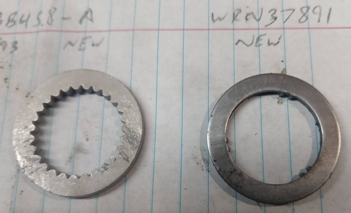 Can't replace 27 spline washer? | The Ranger Station