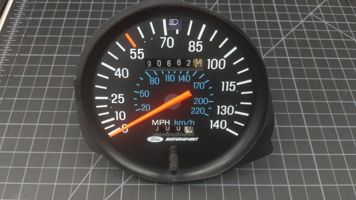 Relisted 83-88 Ford Ranger Bronco II Ford Motorsport SVO 140 MPH ...