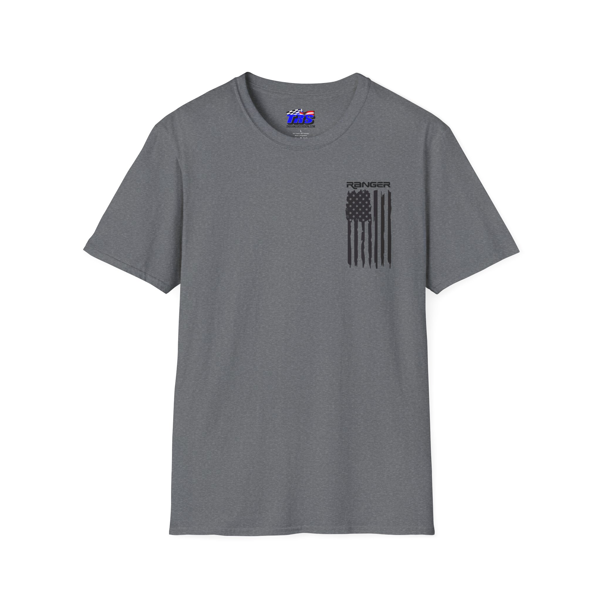 Ranger With Flag Softstyle T-Shirt (Multi Color) - The Ranger Station