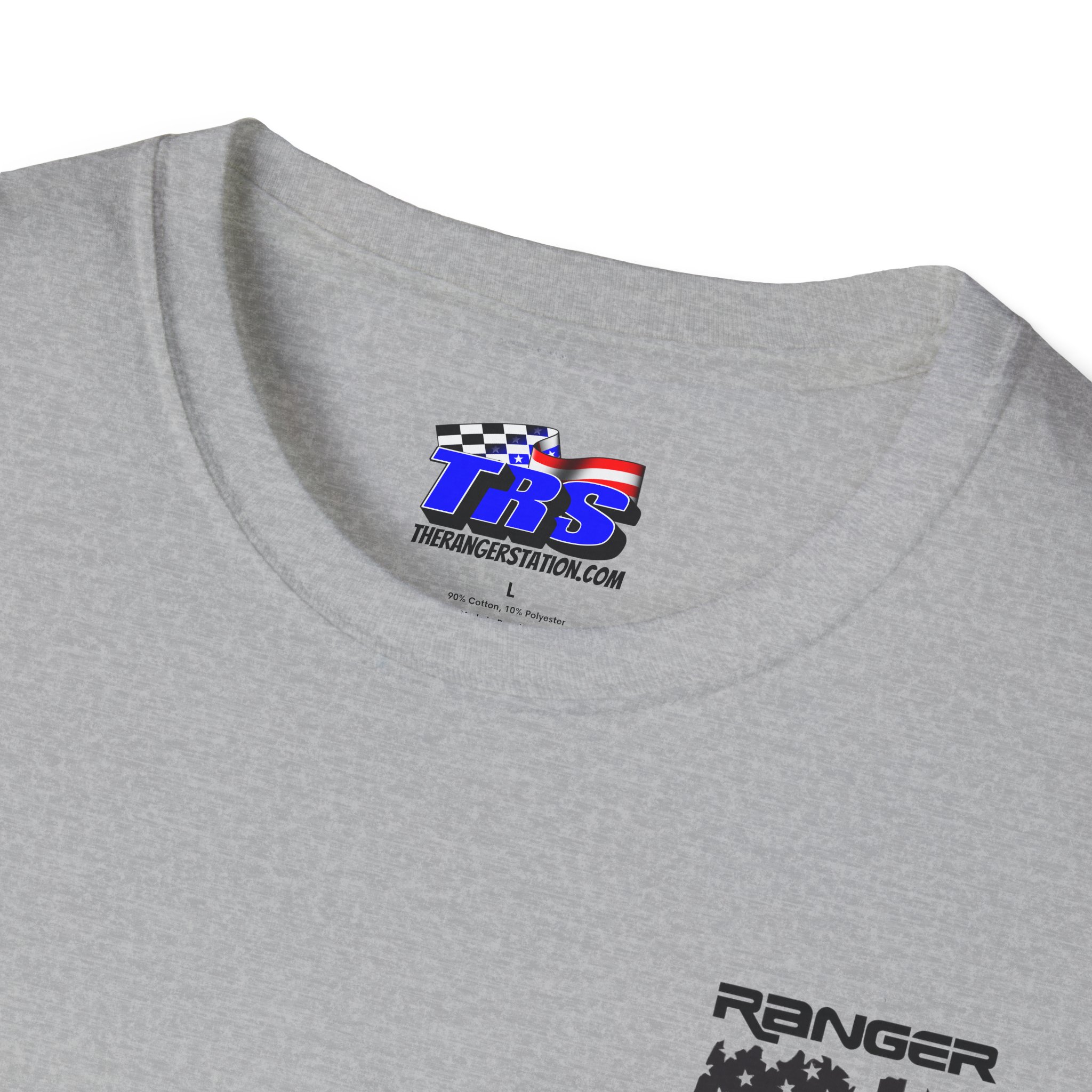 Ranger With Flag Softstyle T-Shirt (Multi Color) - The Ranger Station