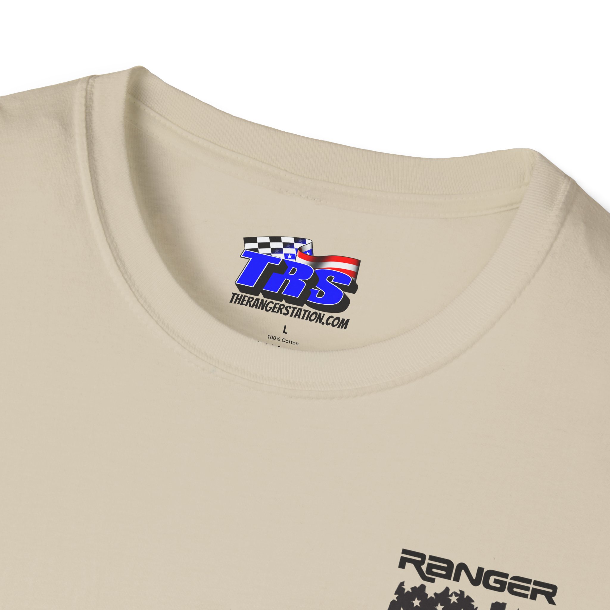Ranger With Flag Softstyle T-Shirt (Multi Color) - The Ranger Station