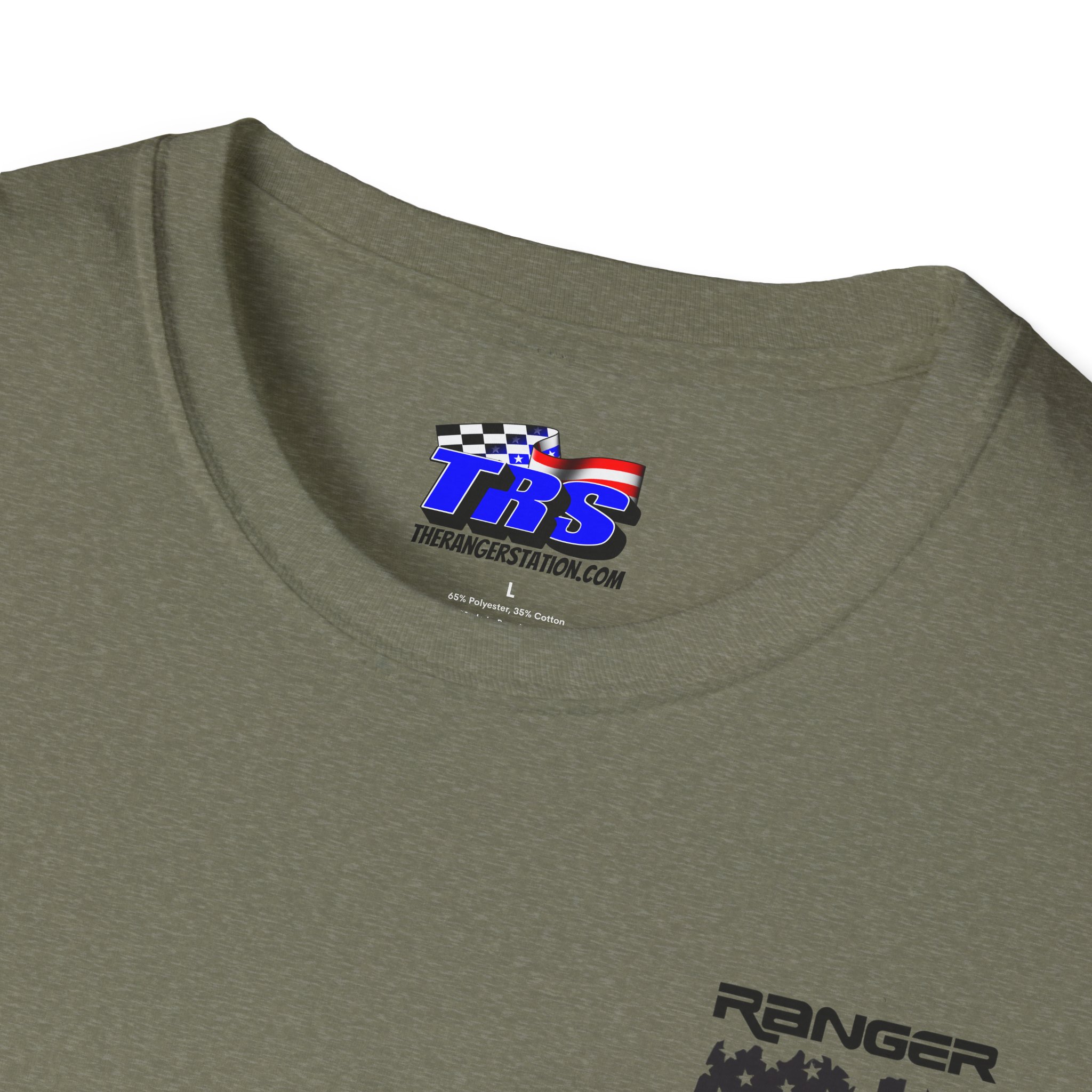 Ranger With Flag Softstyle T-Shirt (Multi Color) - The Ranger Station