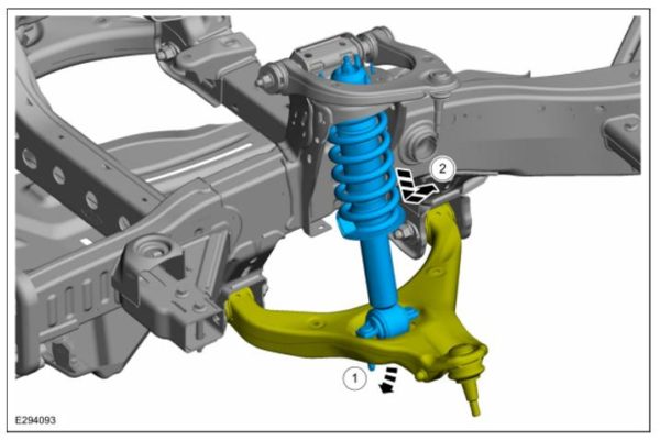 Ford Ranger Shock and Spring Assembly Removal & Installation - The ...