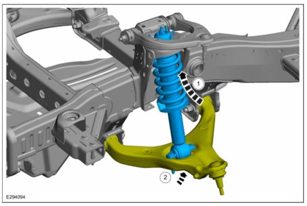 Ford Ranger Shock and Spring Assembly Removal & Installation - The ...