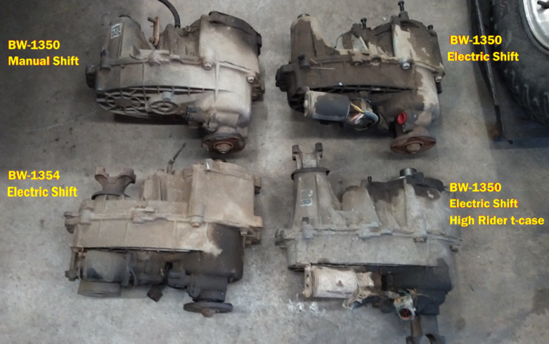 Transfer Case Identification - The Ranger Station