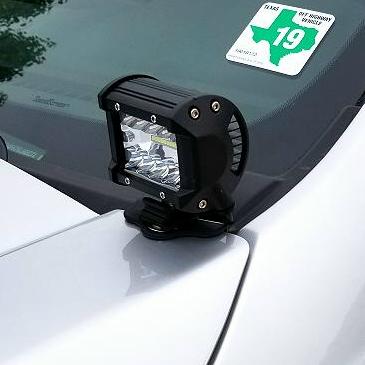 Installing LED Off-Road Lights On The Hood - The Ranger Station