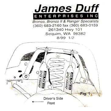 James Duff Dual Shock Mount Instructions - The Ranger Station
