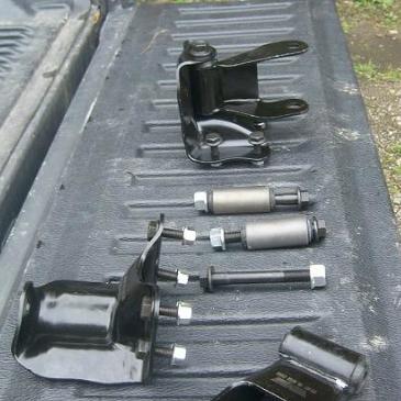 Change Your Rear Spring Shackles And Hangers - The Ranger Station