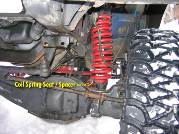 Factory Coil Spring Spacers To Level Your Ranger - The Ranger Station