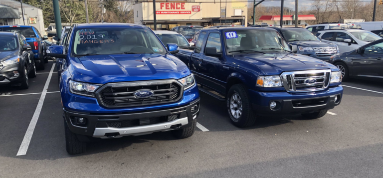 2019 Ford Ranger vs 2011 Ford Ranger Size Comparison - The Ranger Station