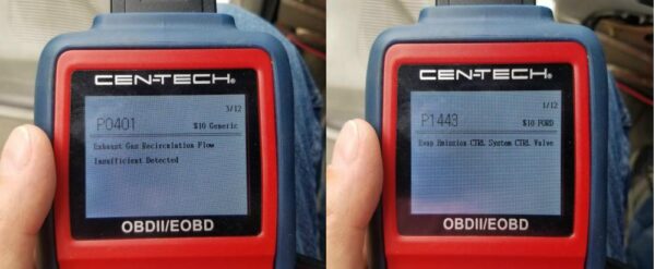 Ford P1443 & P0401 Trouble Codes - The Ranger Station