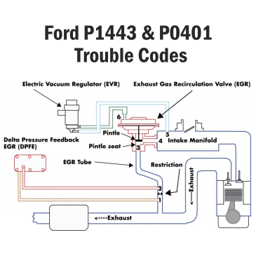 Ford P1443 & P0401 Trouble Codes - The Ranger Station