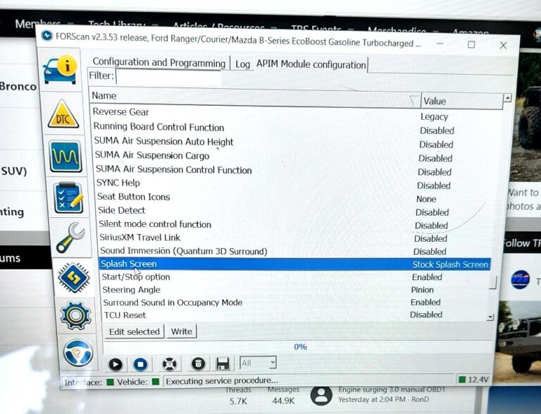 Using FORScan on 2019+ Ford Ranger - The Ranger Station