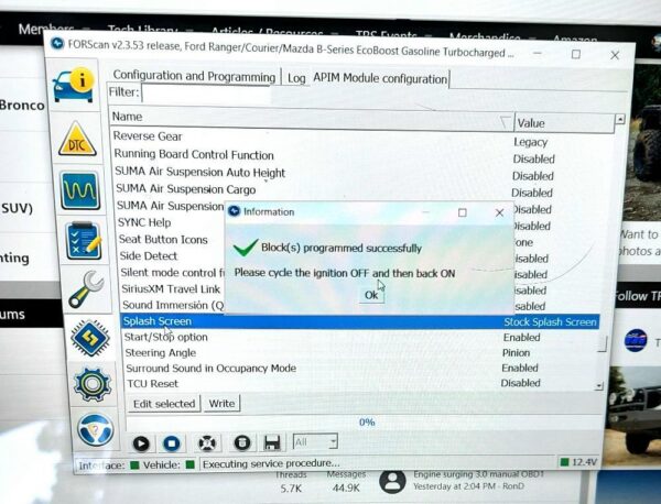 Using FORScan on 2019+ Ford Ranger - The Ranger Station