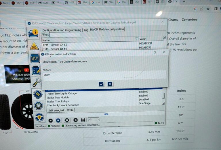 Using FORScan on 2019+ Ford Ranger - The Ranger Station