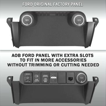 AOB Ford Ranger Switch Panel Install - The Ranger Station