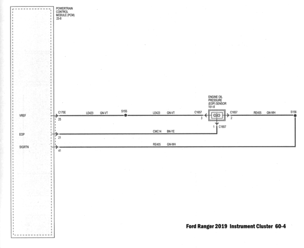 2019 Ford Ranger Instrument Cluster Wiring Diagrams - The Ranger Station