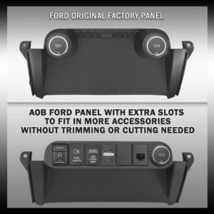AOB Ford Ranger Switch Panel Install - The Ranger Station
