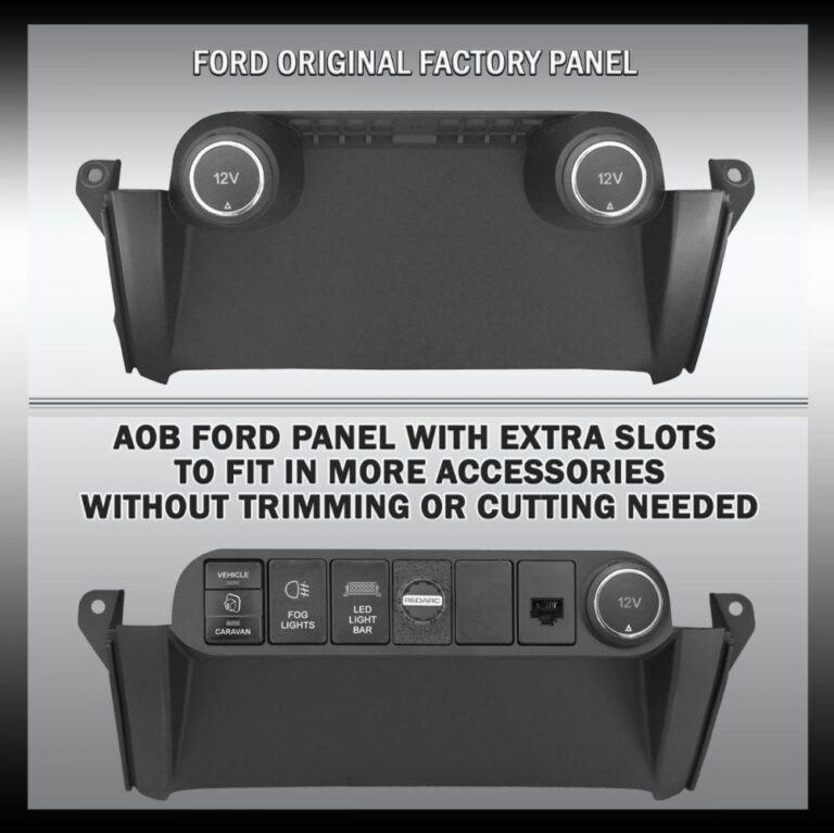 AOB Ford Ranger Switch Panel Install - The Ranger Station