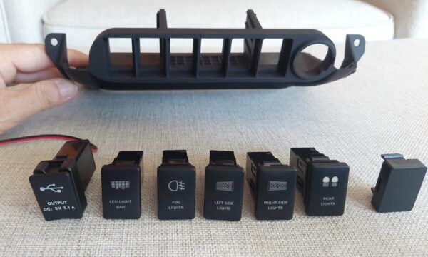 AOB Ford Ranger Switch Panel Install - The Ranger Station