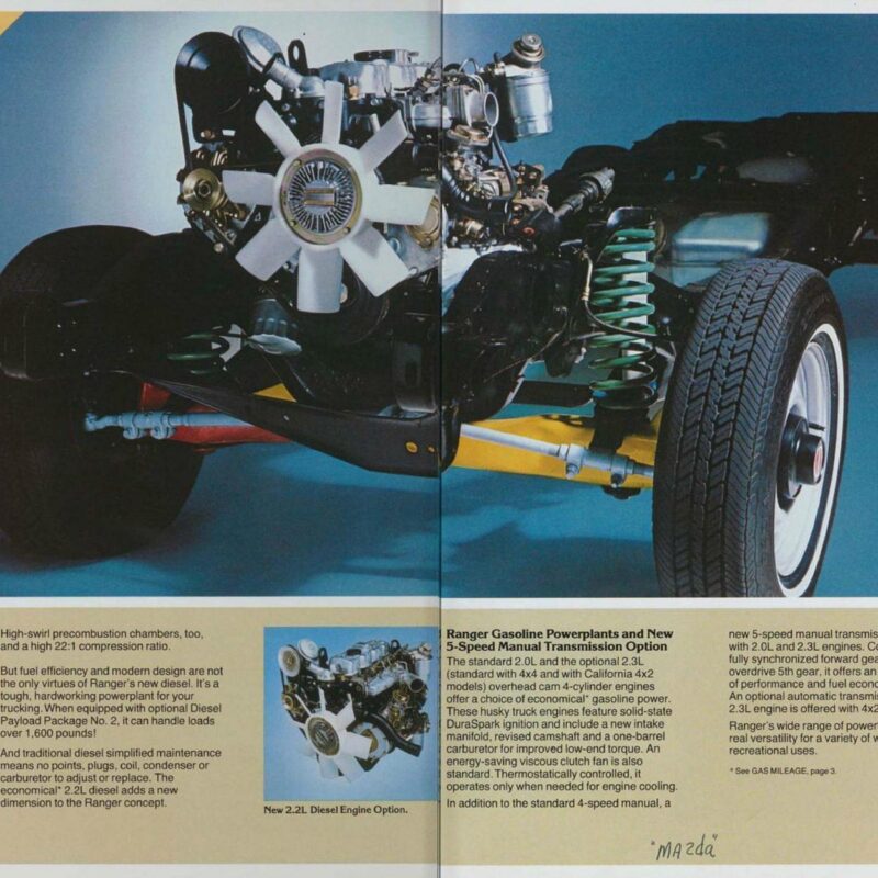 1983-1987 Ford Ranger Diesel Options - The Ranger Station