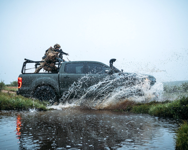 Clandestine's 2021 Ford Ranger Gun Truck - The Ranger Station