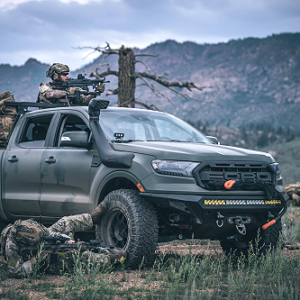 A Machine Gun Equipped Technical Ford Ranger - The Ranger Station