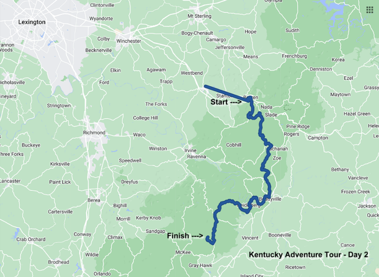 Vagabonds Kentucky Adventure Trail Day Two - The Ranger Station