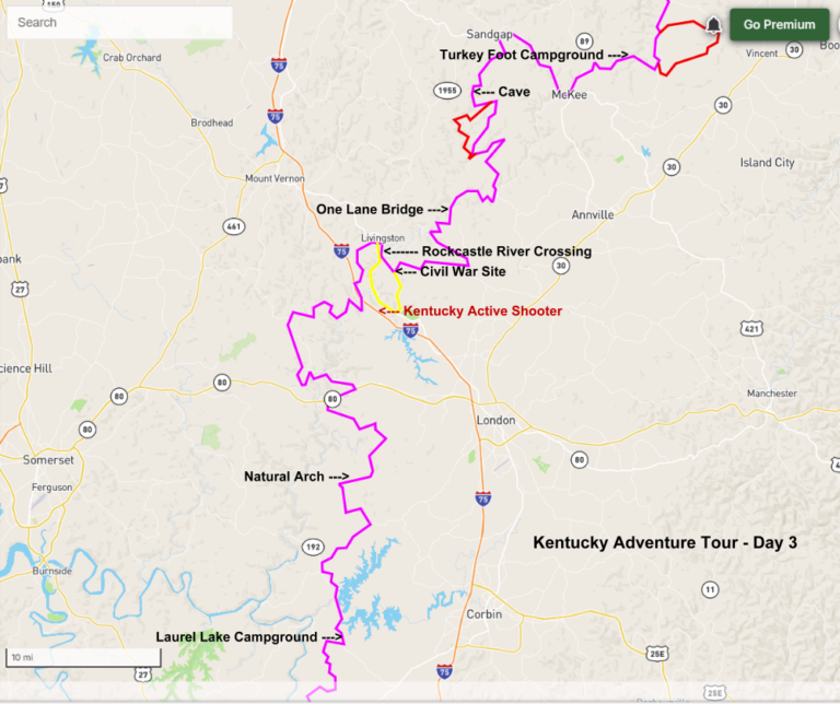 Vagabonds Kentucky Adventure Trail Day Three - The Ranger Station