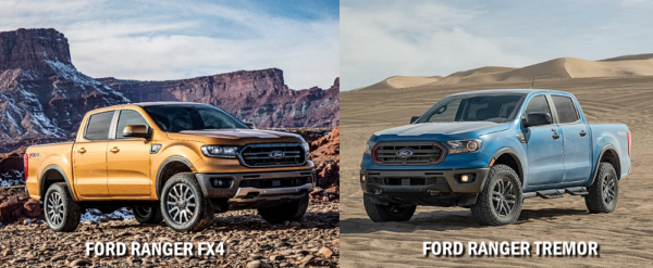 What's The Difference Between The Ford Ranger FX4 & Tremor - The Ranger ...