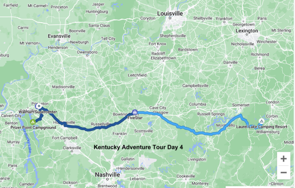 Vagabonds Kentucky Adventure Trail Day Four - The Ranger Station